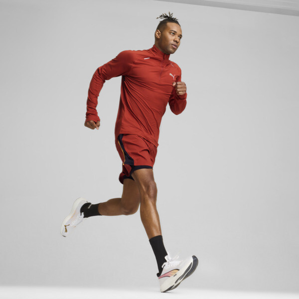Buzo De Cierre Run Cloudspun Red Puma