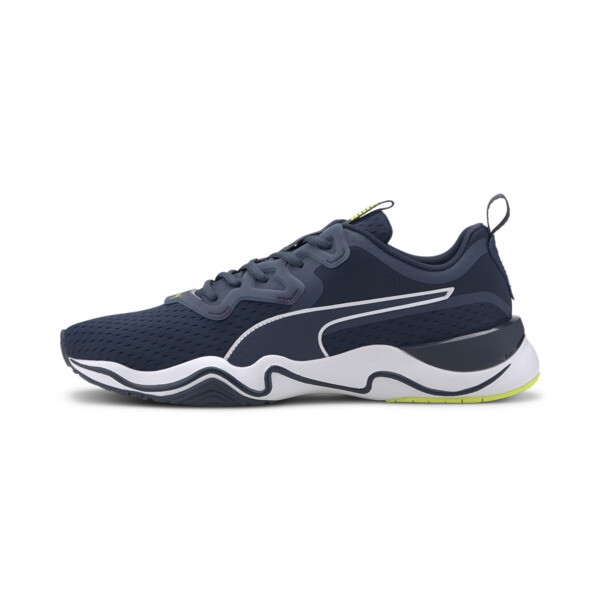 PUMA Zone XT Men's Training Shoes in Dark Denim/Yellow Alert