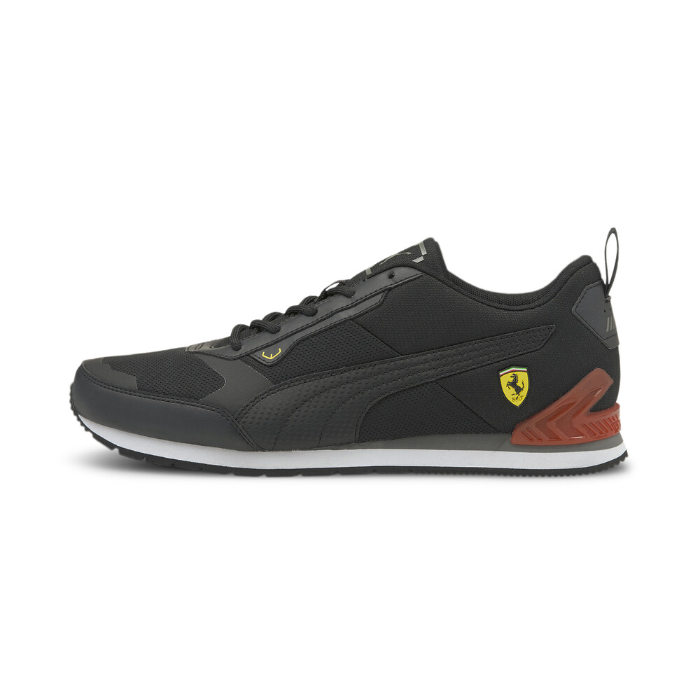 Scuderia Ferrari Track Racer Motorsport Shoes | Black - PUMA