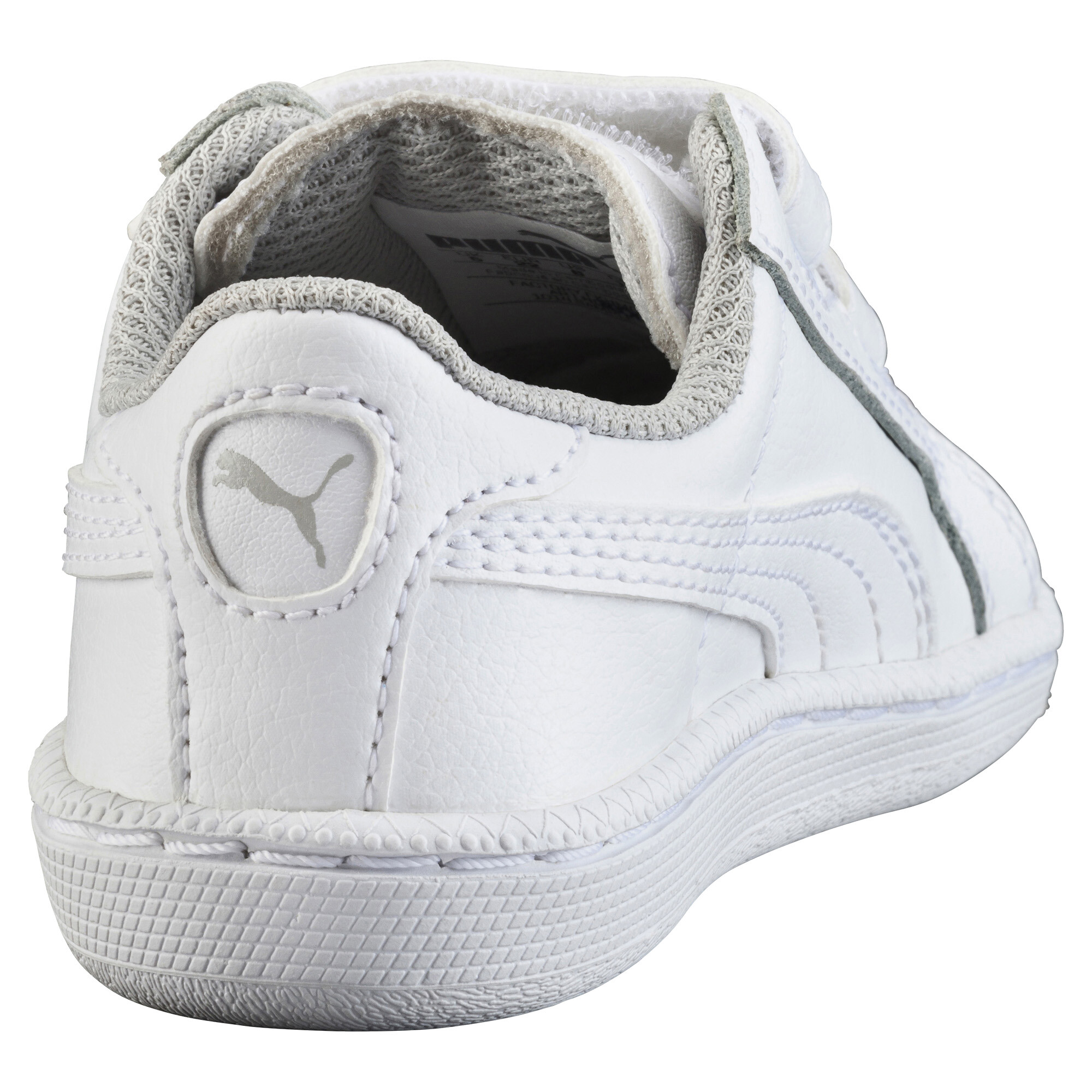 PUMA Smash Trainers Sports Shoes Low Top Hook And Loop Kids Baby Infant ...