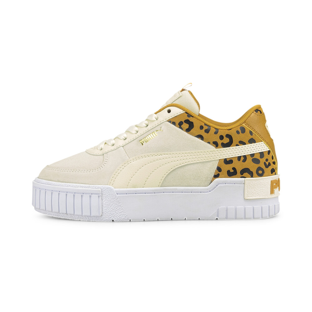 Cali Sport Roar Youth Sneakers | White - PUMA Cali Sport Roar Youth Sneakers | White - PUMA