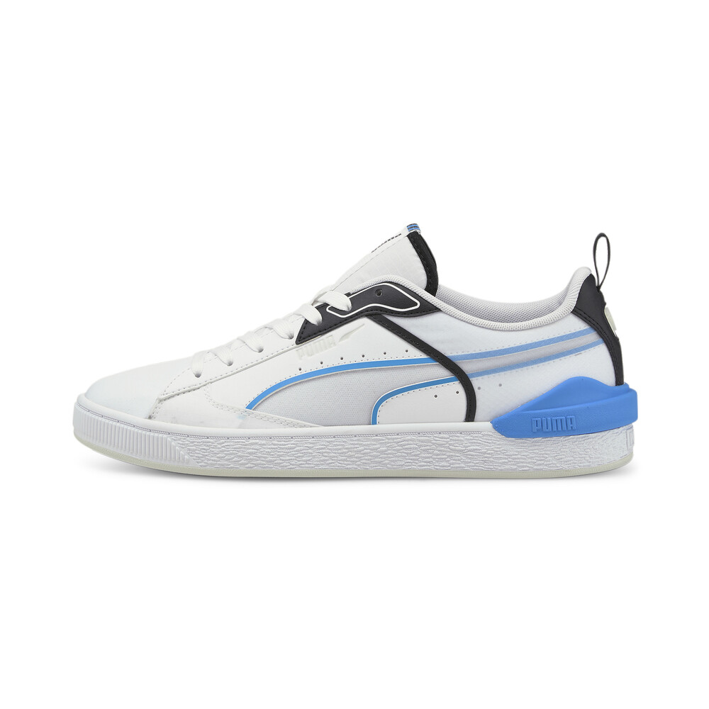 Suede Bloc Tech Sneakers | White - PUMA