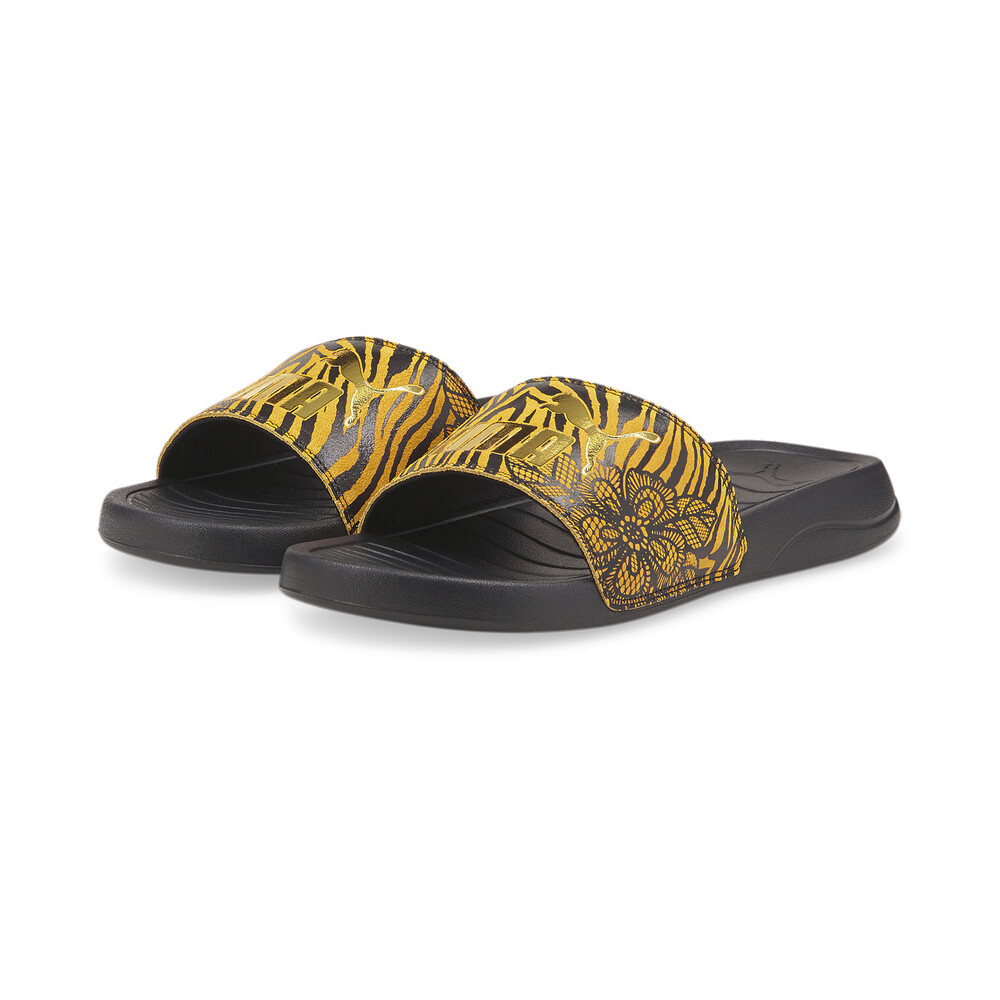 Popcat 20 Tiger Women's Sandals | Black - PUMA