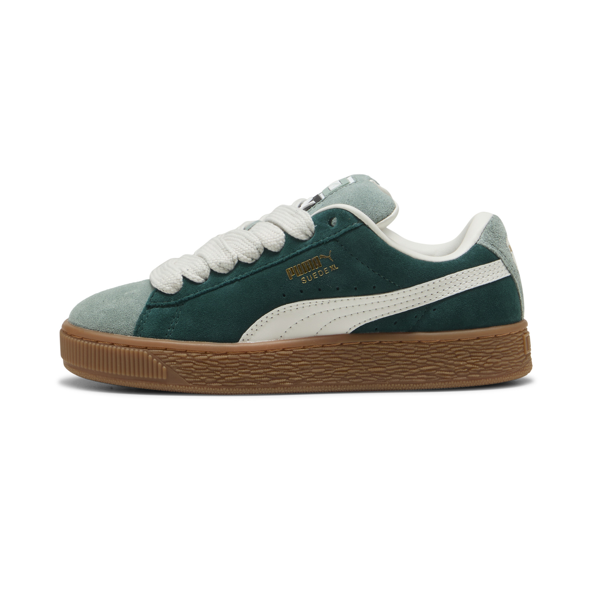 Puma Suede Xl Big Kids' Sneakers In Green | ModeSens