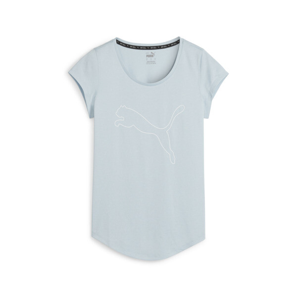 Performance Heather Cat Training Tee Women | blue | PUMA