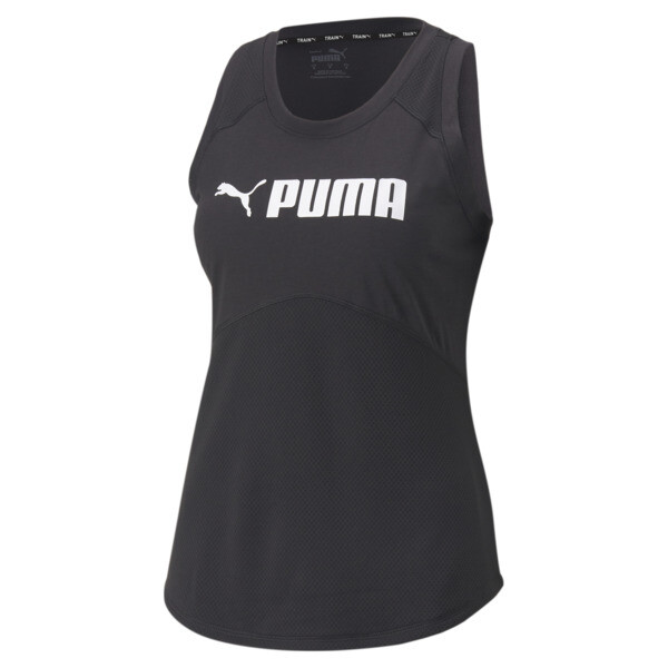 Fit Logo Training Tank Top Women | black | PUMA