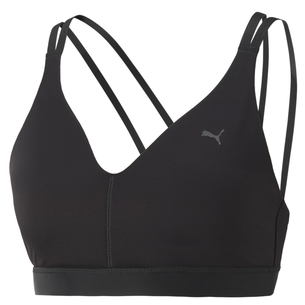 Low Impact Elite Strappy Women's Training Bra | Black - PUMA