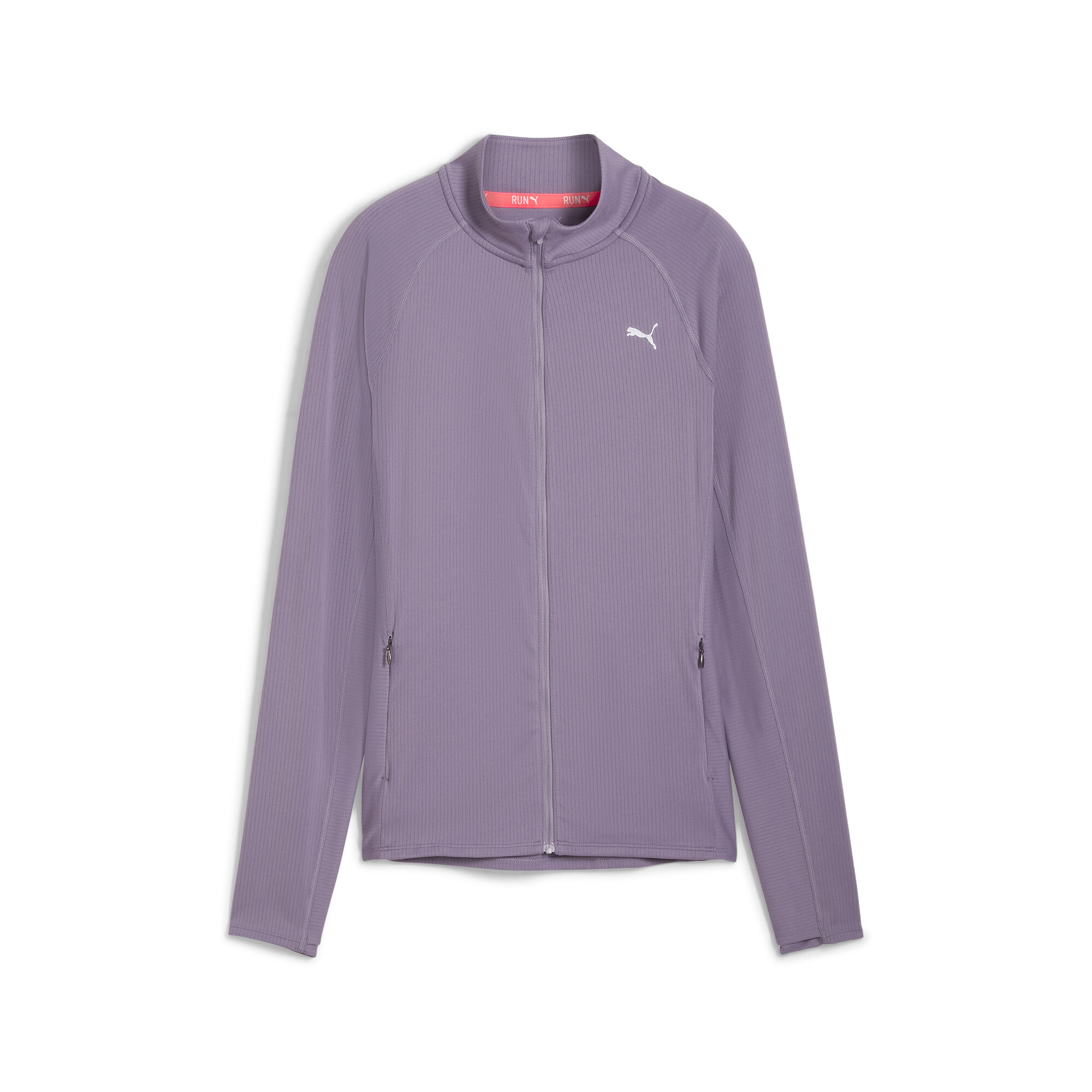Run For Her Ribbed Full-Zip Women | Running Clothes | PUMA