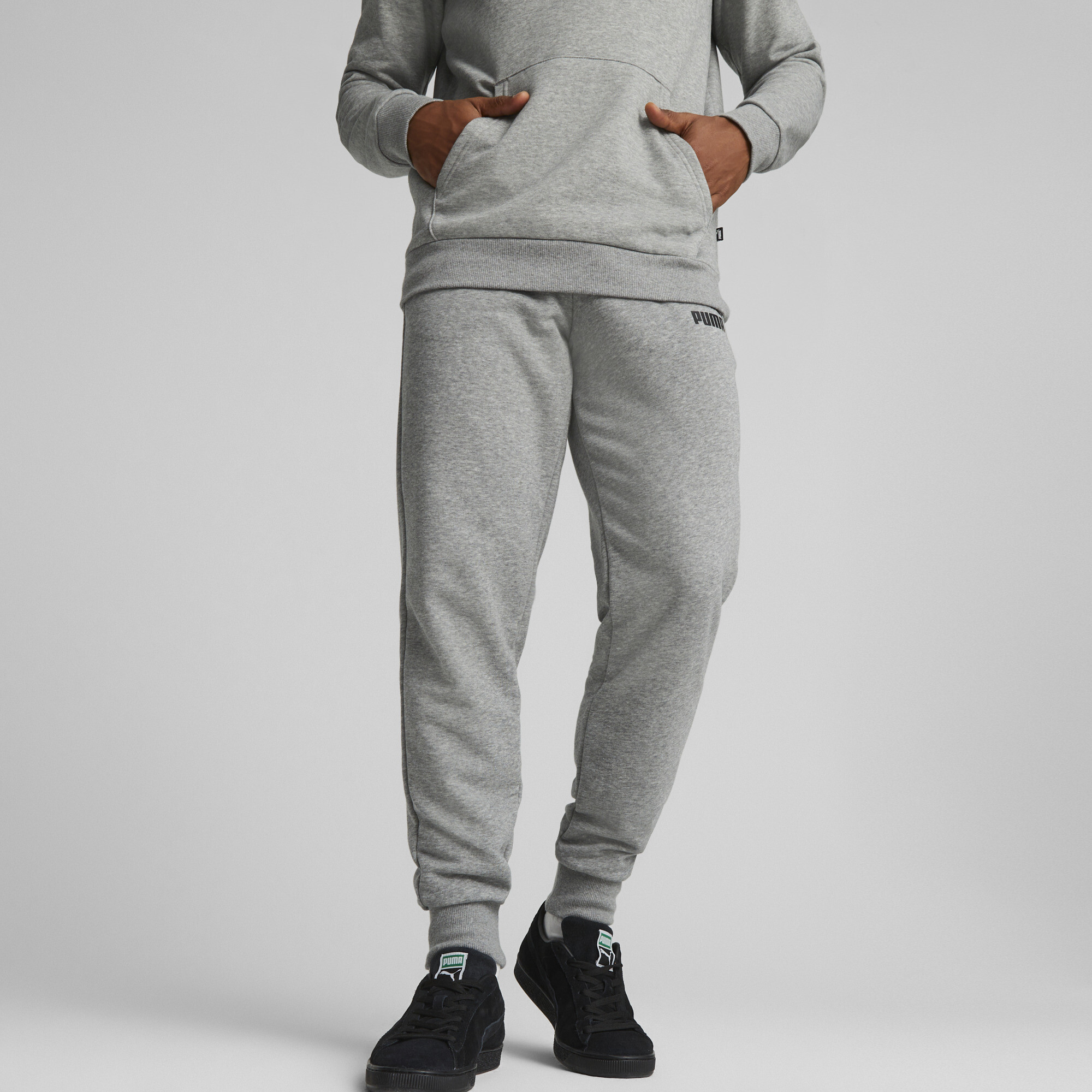 Essentials Logo Sweatpants Men | Pants | PUMA