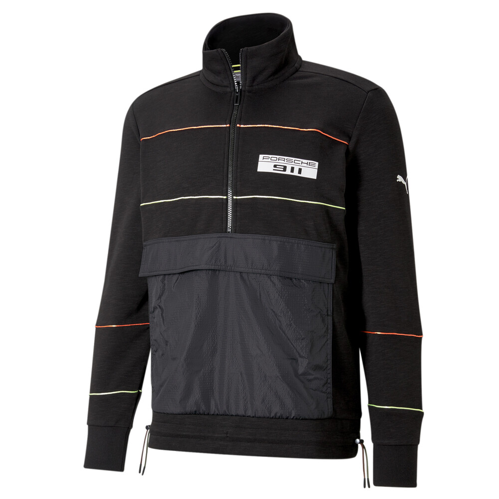 Толстовка Porsche Legacy Men's Sweat Jacket | 10 - Black | Puma