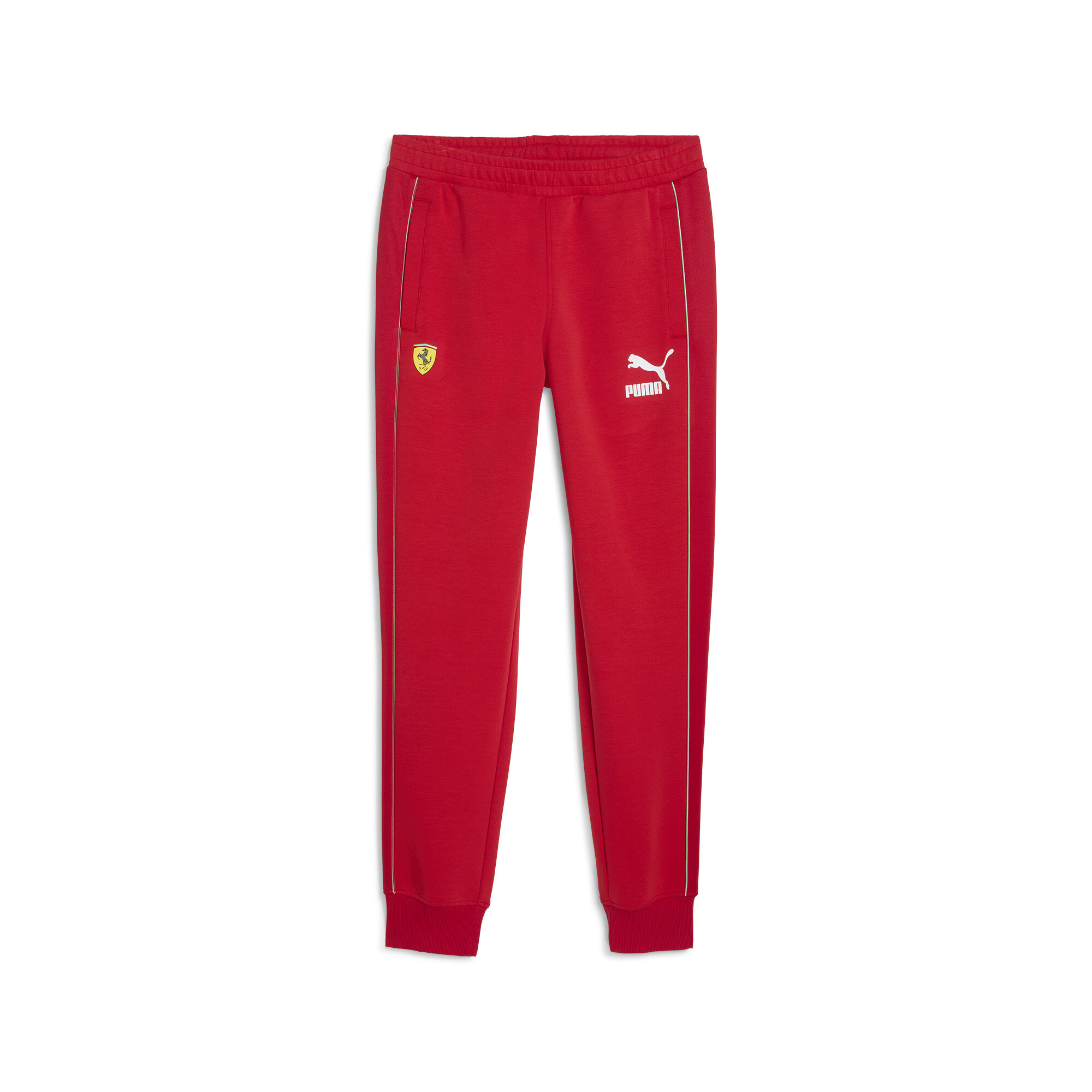 Scuderia Ferrari Race Iconic T7 Men's Motorsport Pants | Pants | PUMA