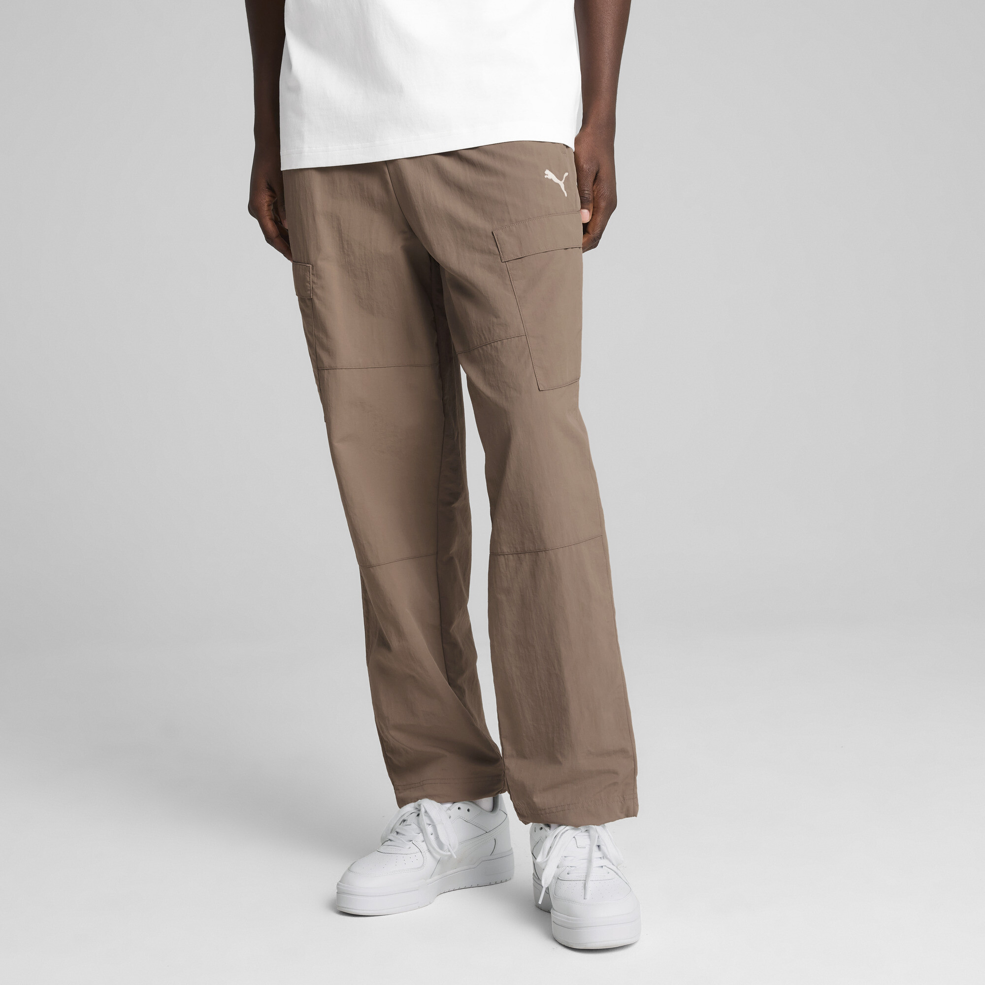 WARDROBE Essentials Relaxed Cargo Pants Men | Pants | PUMA