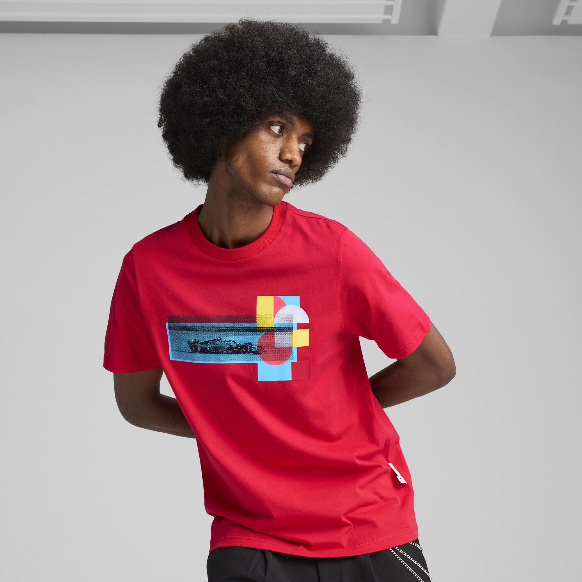 Scuderia Ferrari HP Race Graphic Tee 1 Men | T-shirts & Tops | PUMA