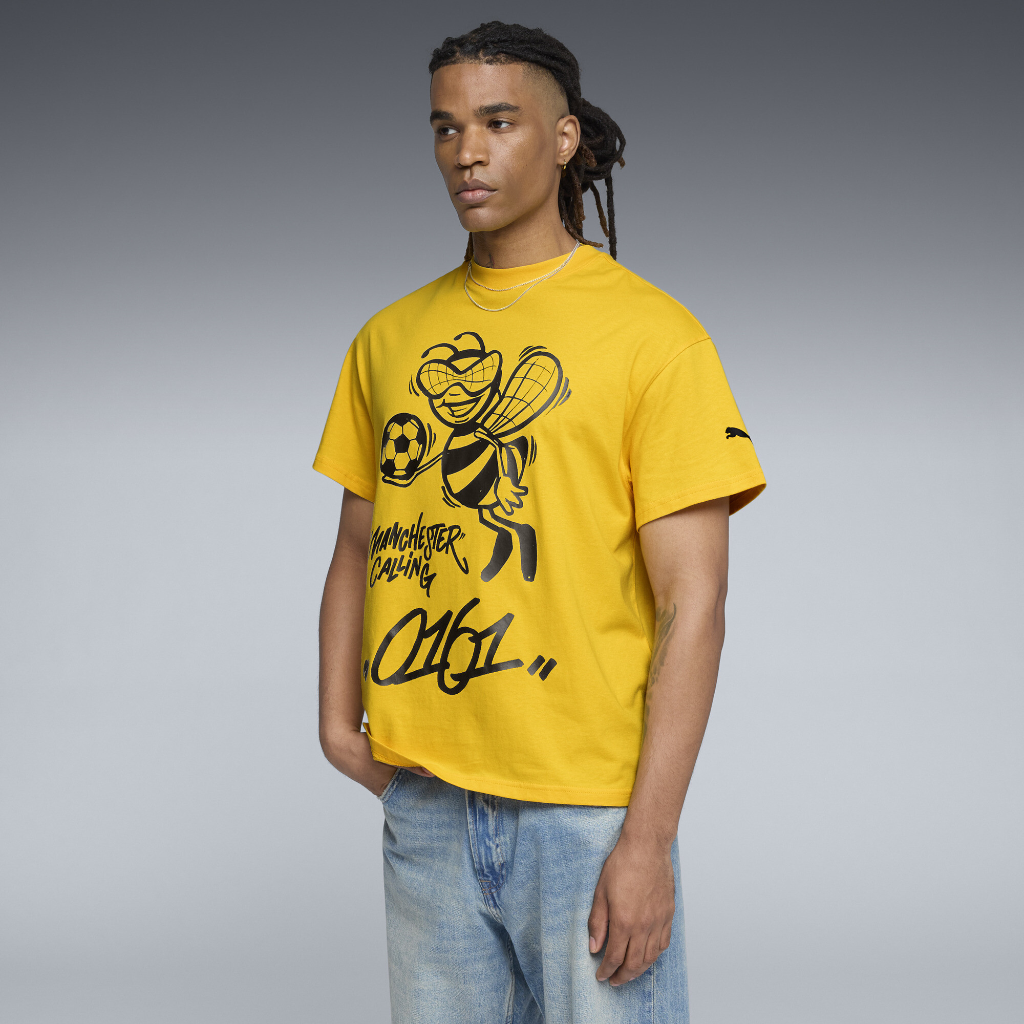 PUMA HOOPS x MANCHESTER CITY Basketball Tee Men | T-shirts & Tops | PUMA