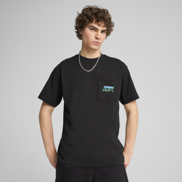 A$AP ROCKY x PUMA Pocket Tee Men | black | PUMA A$AP ROCKY x PUMA Pocket Tee Men | black | PUMA