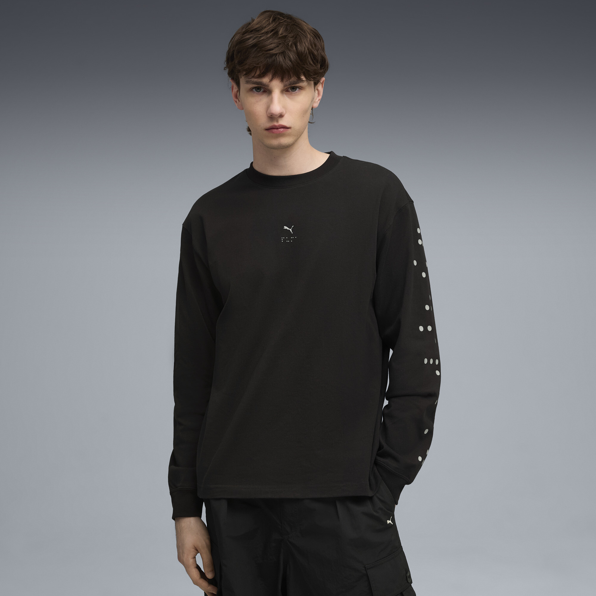 GRAPHIC Braille Long Sleeve Top Men | T-shirts & Tops | PUMA