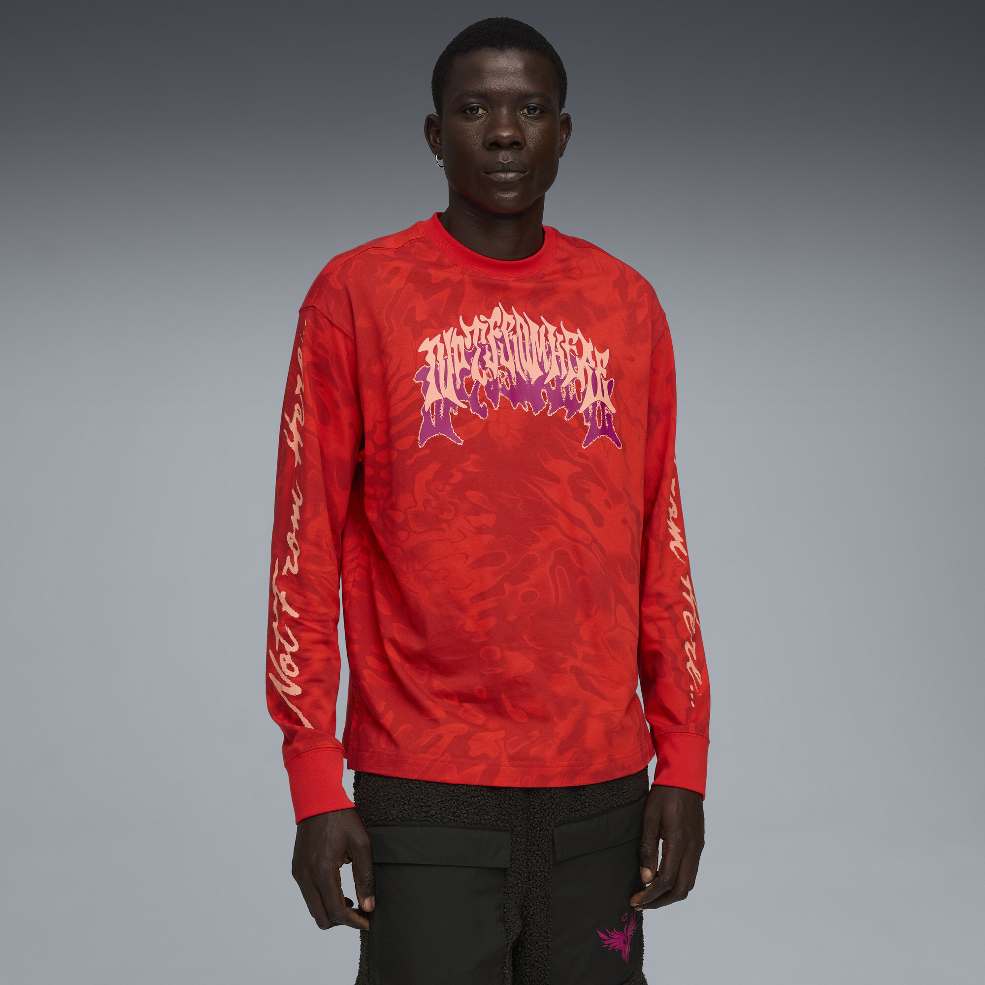 LaMelo Supernova Long Sleeve Printed Tee Men | T-shirts & Tops | PUMA