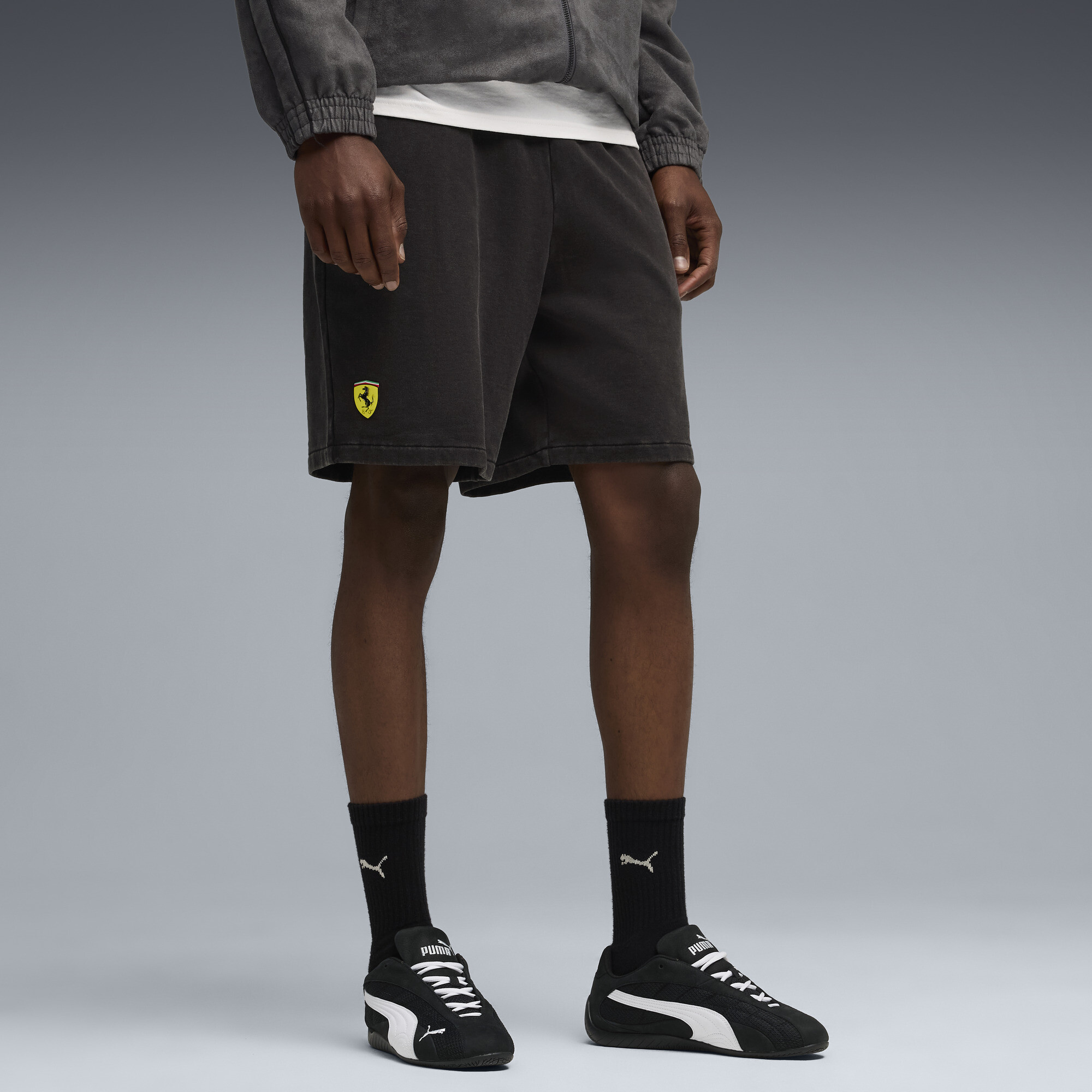 Scuderia Ferrari Sportswear Sweat Shorts Men | Shorts | PUMA