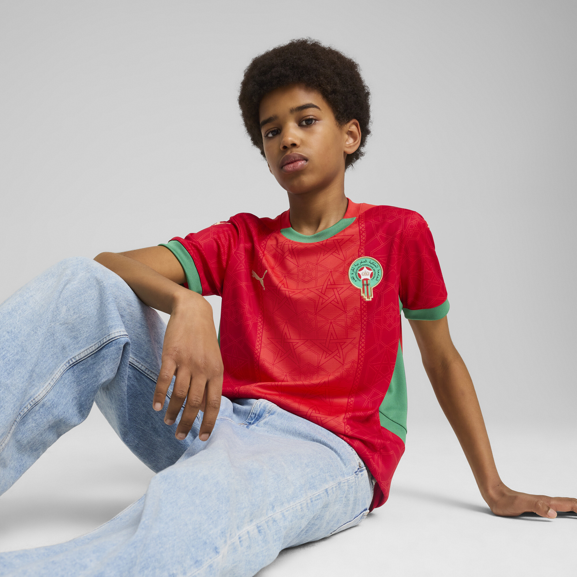 Morocco 2025 Home Jersey Youth | Clothing | PUMA
