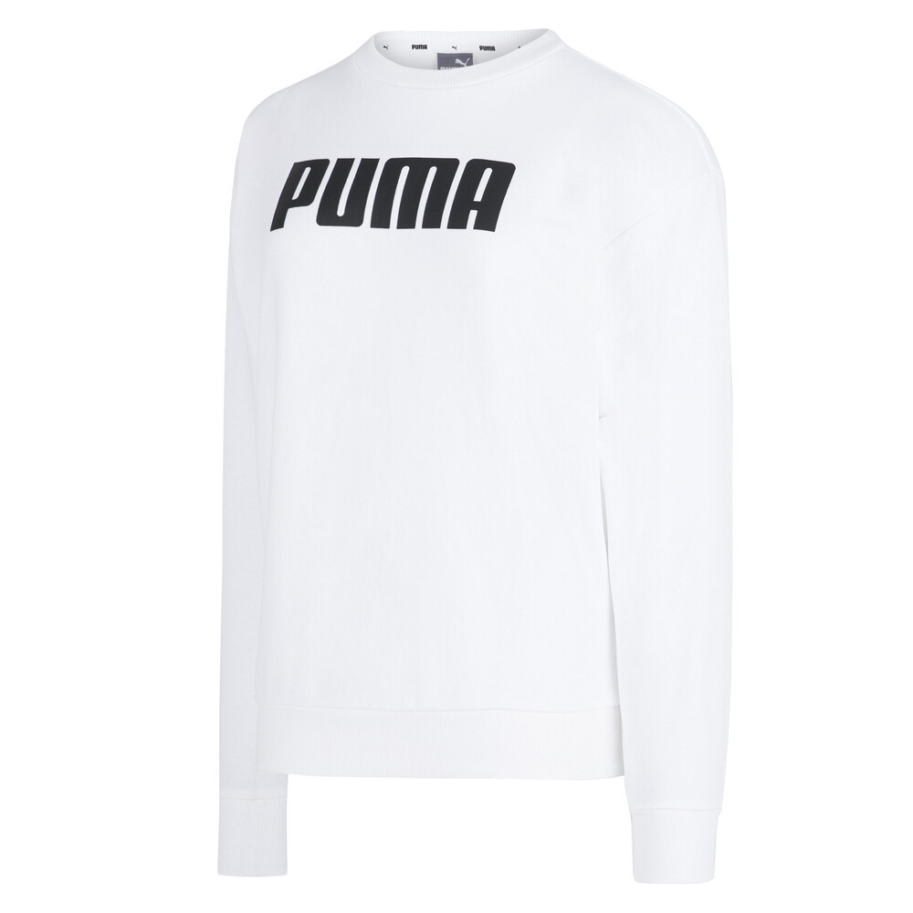 Essential Crew Neck Women's Sweatshirt | White - PUMA